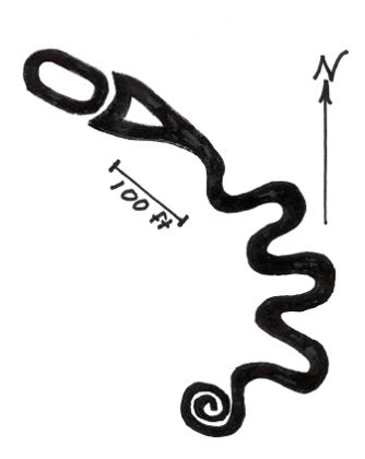 Meteor Crater at Serpent Mound